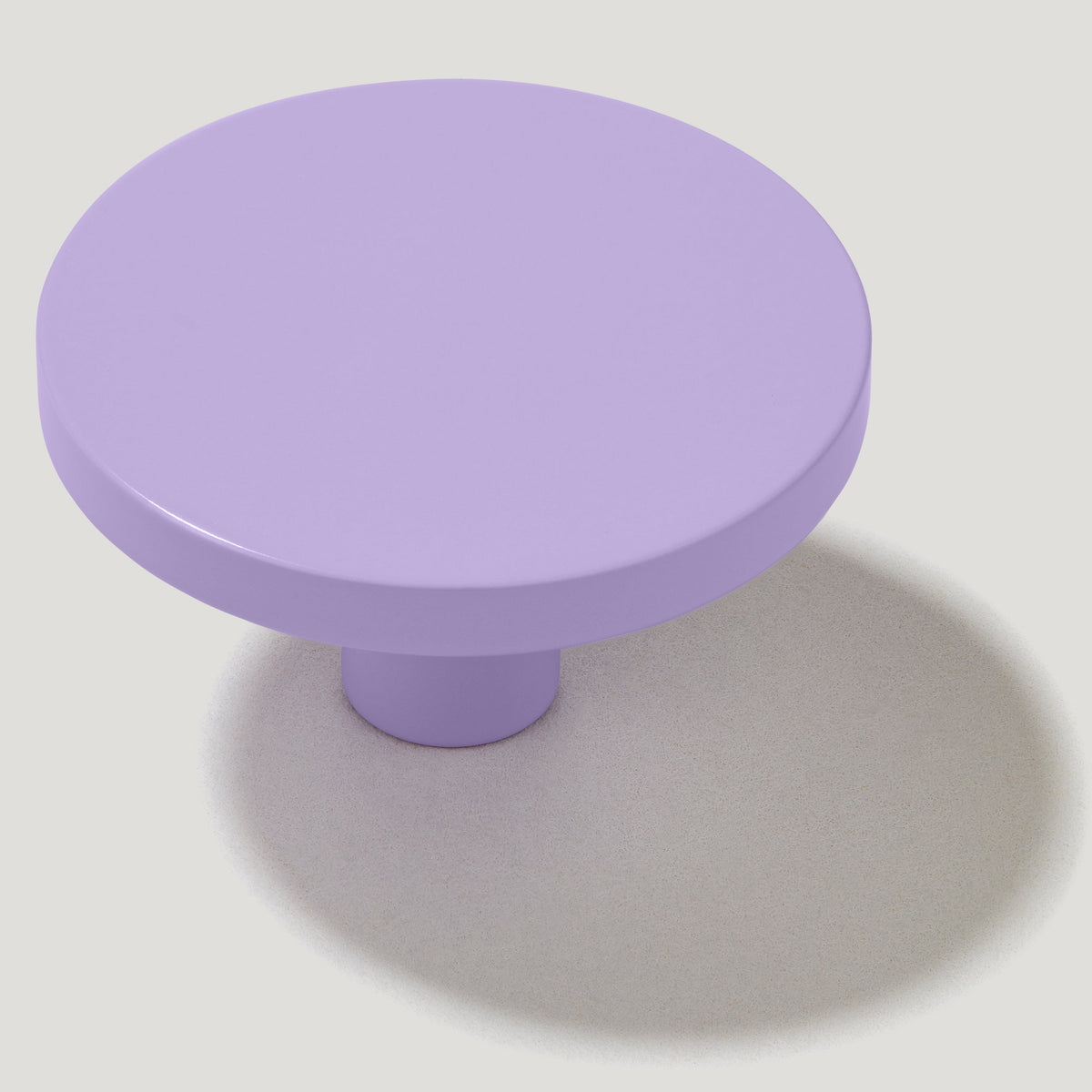 Soft Lilac Circular Knobs | Round Purple Knobs – Plank Hardware