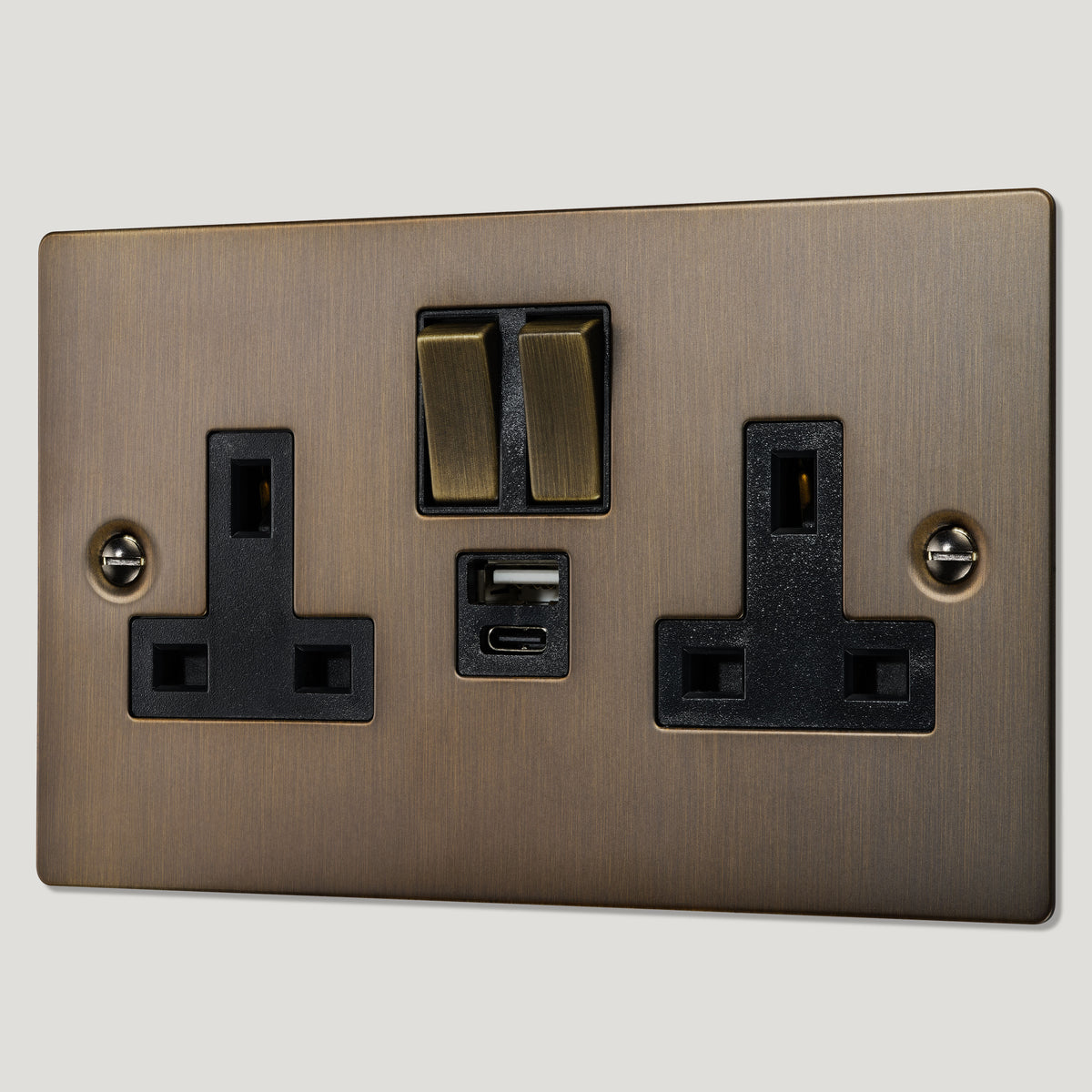 Plug Sockets – Single, Double & USB-C – Plank Hardware
