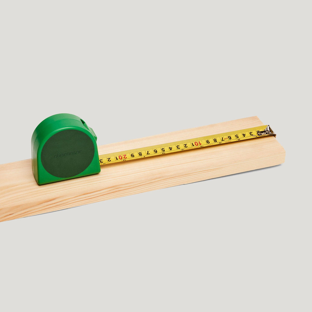 CHARACTER Tape Measure | Green CHARACTER Tape Measure – Plank Hardware