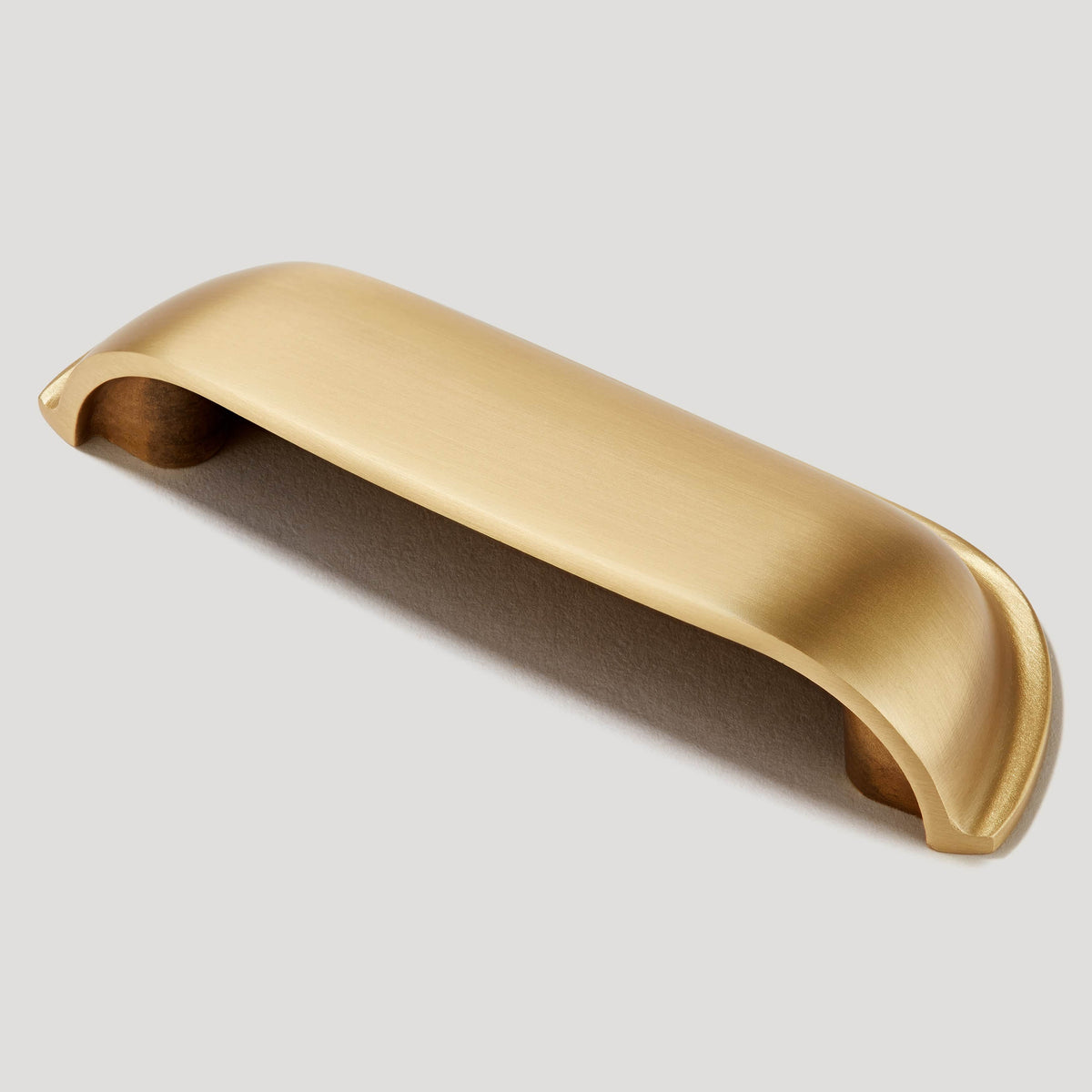 Cup Pull | Classic Brass Pulls – Plank Hardware