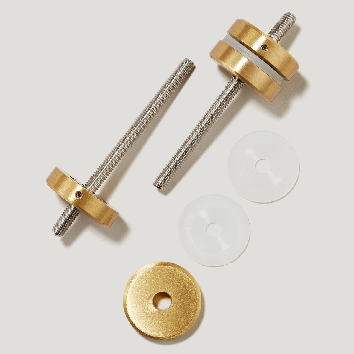 Brass Back to Back Fitting Kit | Brass – Plank Hardware