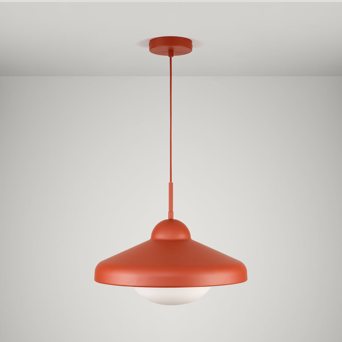 FREYA Pendant Light | Red Ceiling Lighting – Plank Hardware
